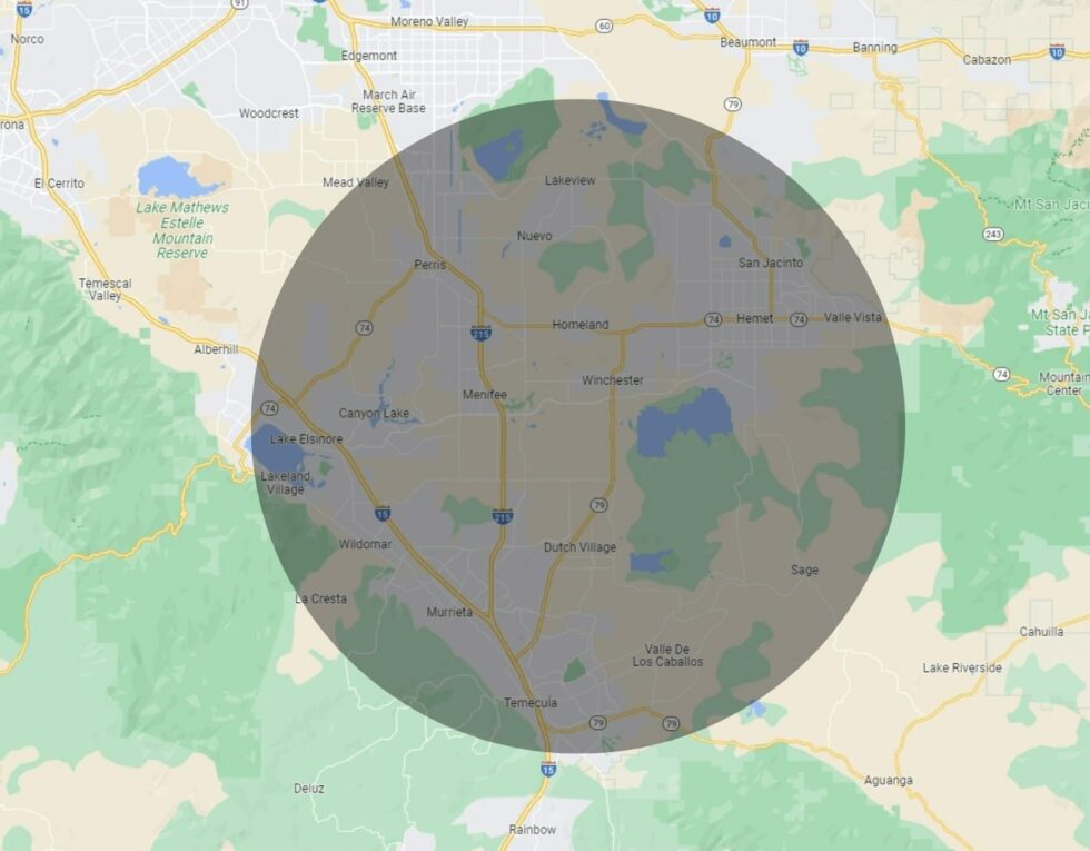 Service Area | TMJ & Sleep Therapy Centre of Temecula and Hemet